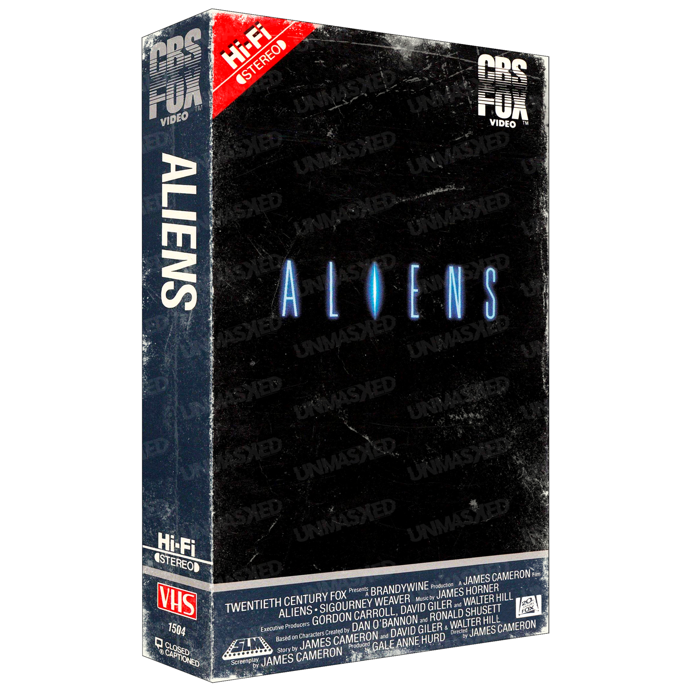 Aliens Supersized VHS Wall Art – UNMASKED