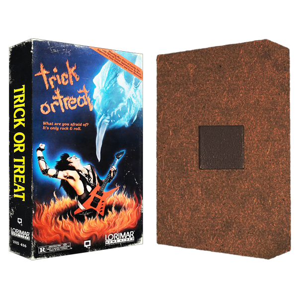 Trick or Treat Mini VHS Magnet – UNMASKED
