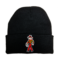8-bit Freddy Embroidered Beanie – UNMASKED