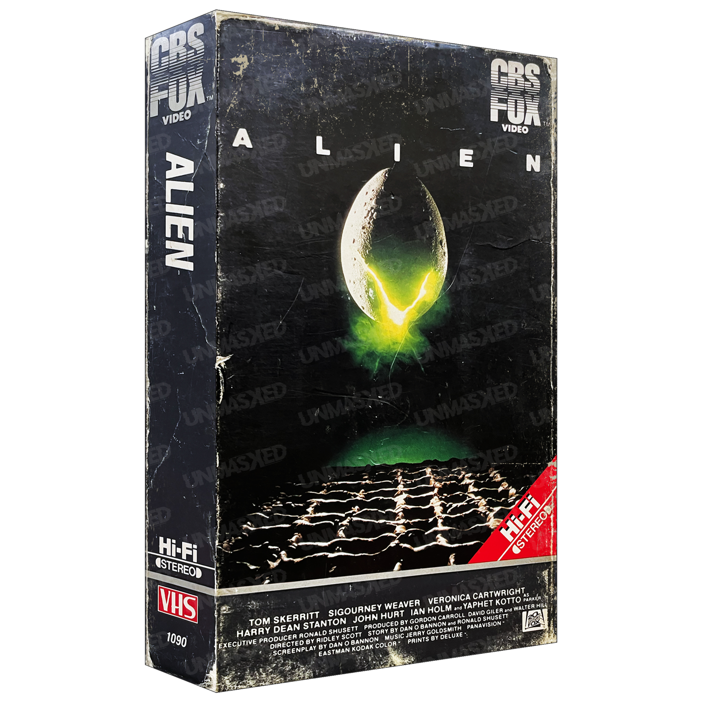 Alien Supersized VHS Wall Art – UNMASKED
