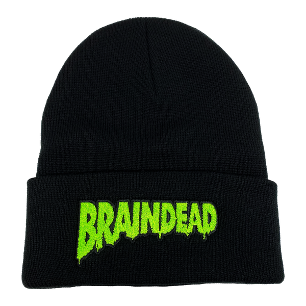 Braindead Embroidered Beanie – UNMASKED