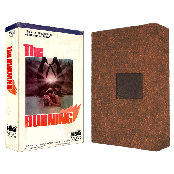 The Burning Mini VHS Magnet – UNMASKED