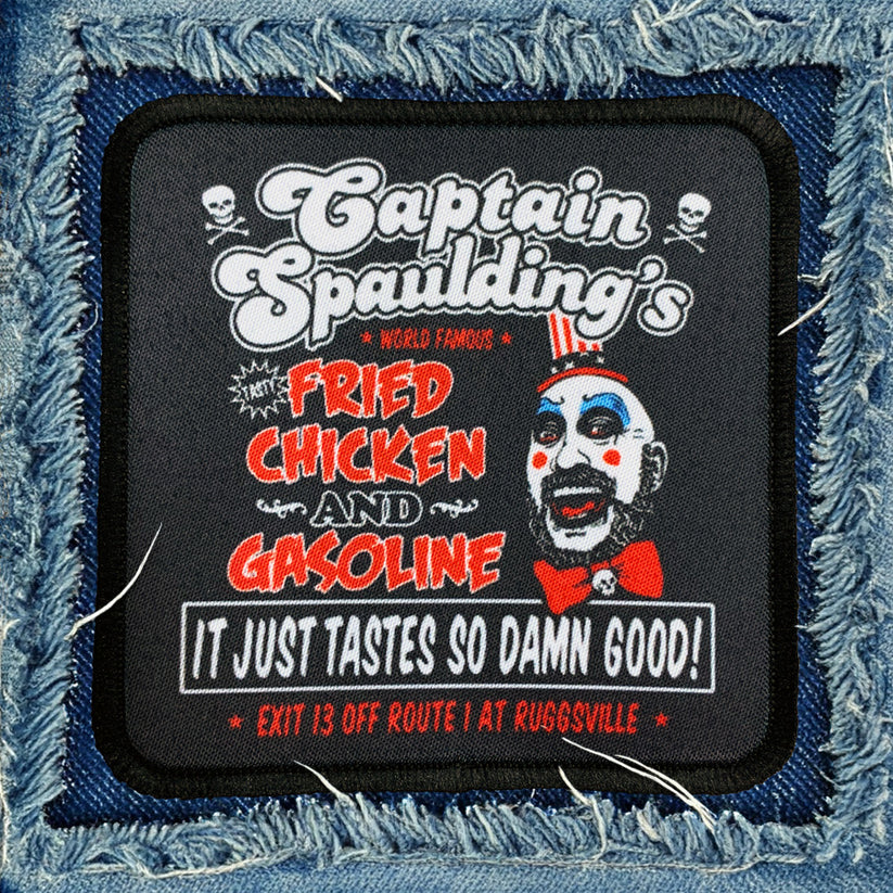 Captain Spaulding Iron-On Patch – UNMASKED