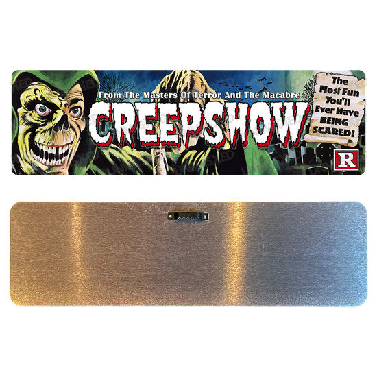 Creepshow Aluminum Street Sign – UNMASKED