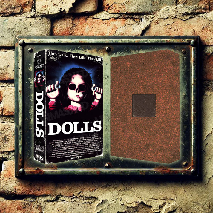 Dolls Mini VHS Magnet – UNMASKED