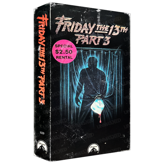 Friday the 13th Part 3 Supersized VHS Wall Art – UNMASKED