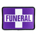 Funeral Procession Purple Flag Iron-On Patch – UNMASKED