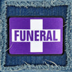 Funeral Procession Purple Flag Iron-On Patch – UNMASKED