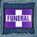 Funeral Procession Purple Flag Iron-On Patch – UNMASKED