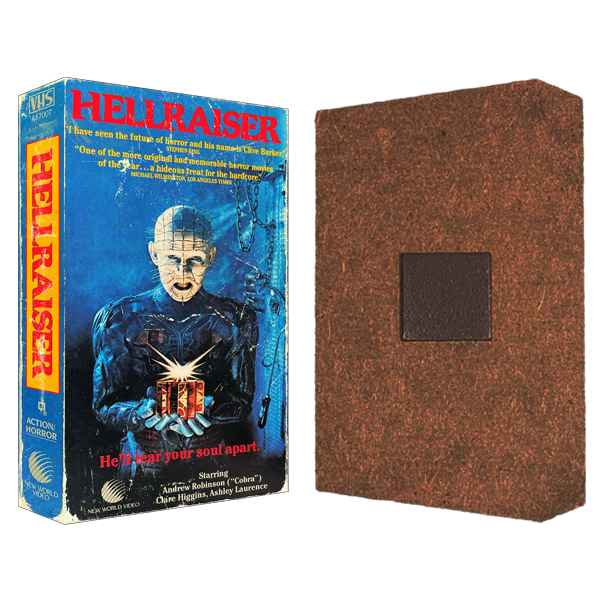 Hellraiser Mini VHS Magnet – UNMASKED