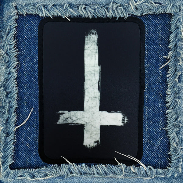 Inverted Cross Iron-On Patch – UNMASKED