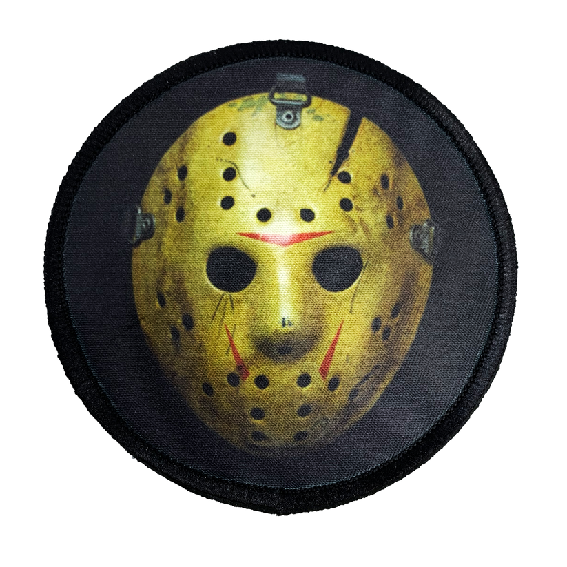 Friday the 13th Part 8 Jason Hockey Mask Iron-On Patch – UNMASKED