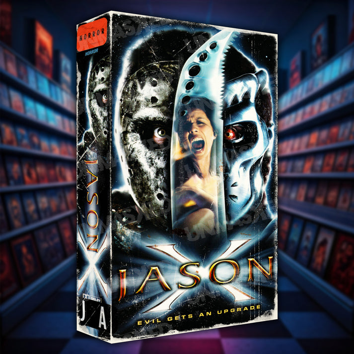 Jason X Supersized VHS Wall Art – UNMASKED