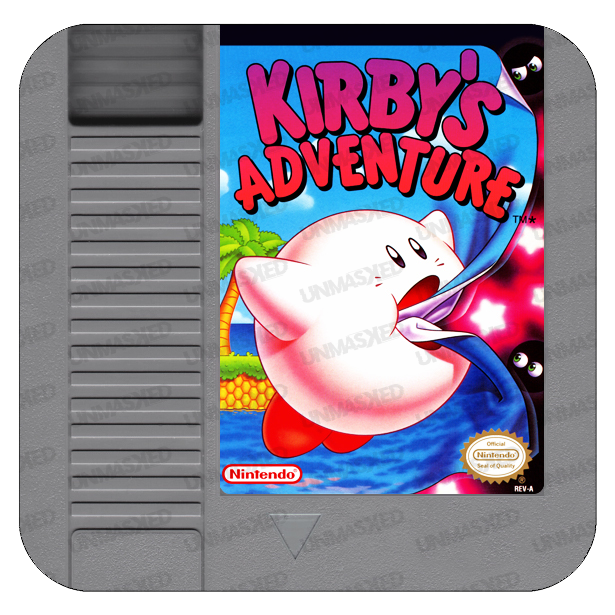 Kirby's Adventure NES Drink Coaster – UNMASKED