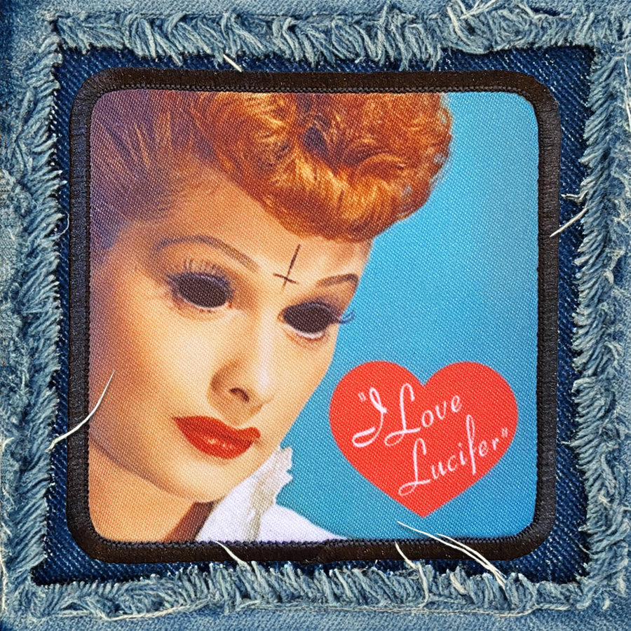 I Love Lucifer Iron-On Patch – UNMASKED