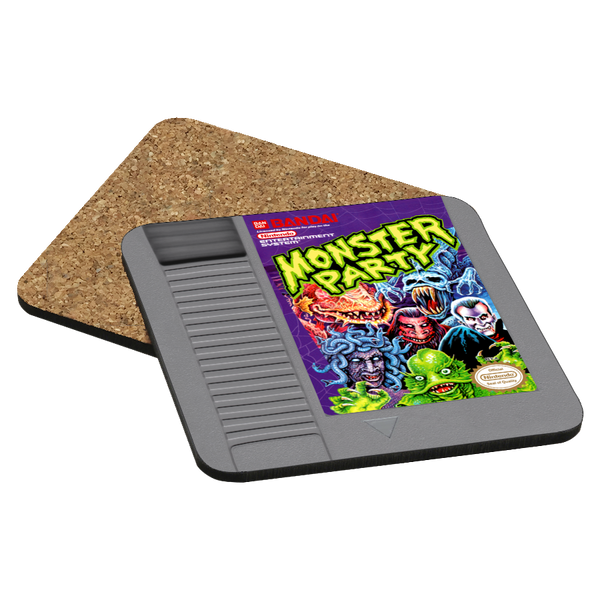 Monster Party NES Drink Coaster – UNMASKED