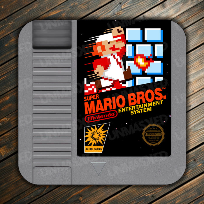 Super Mario Bros NES Drink Coaster – UNMASKED