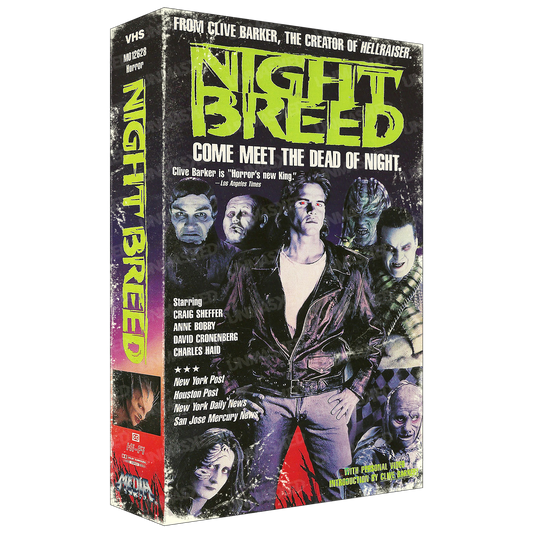 Nightbreed Supersized VHS Wall Art – UNMASKED