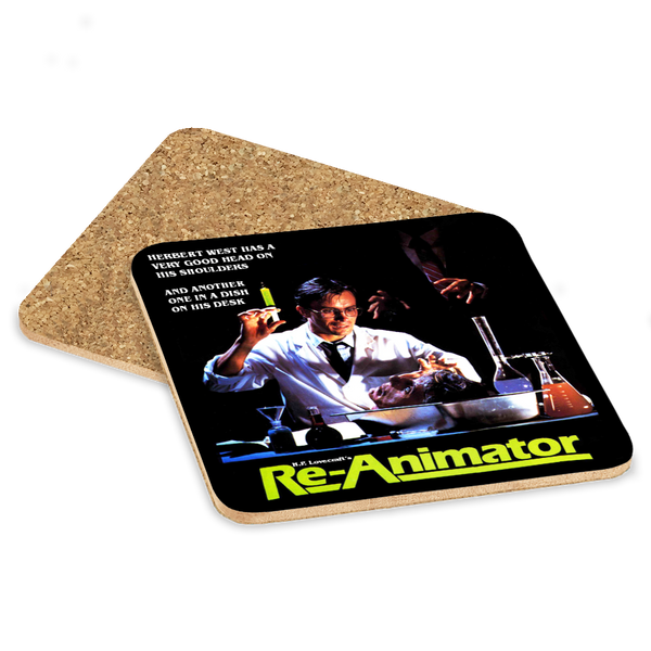 Re-Animator Drink Coaster – UNMASKED