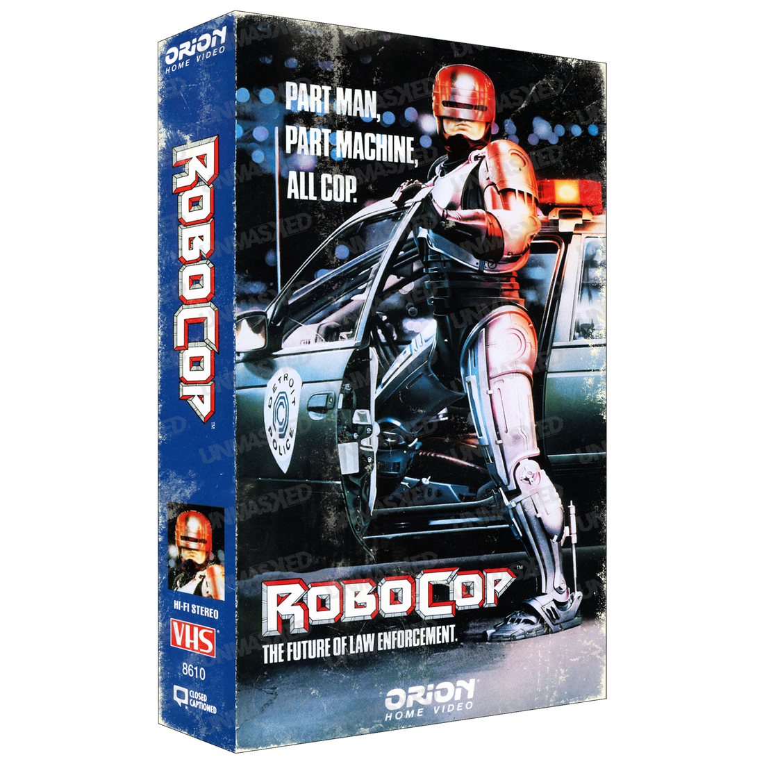 RoboCop Supersized VHS Wall Art – UNMASKED