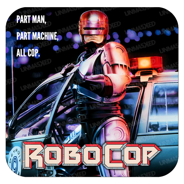 RoboCop Drink Coaster – UNMASKED