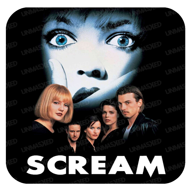 Scream Drink Coaster – UNMASKED