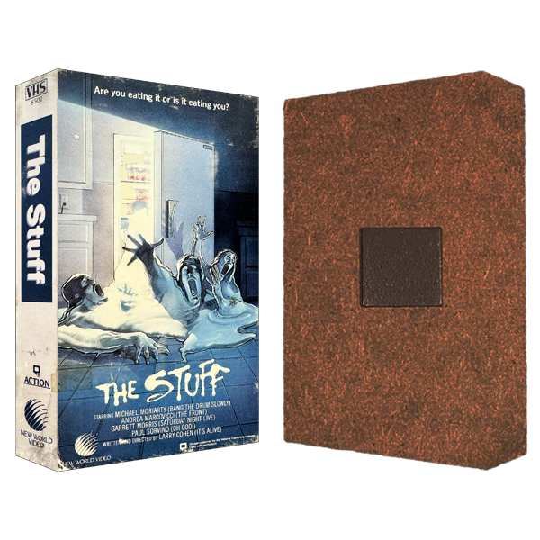 The Stuff Mini VHS Magnet – UNMASKED