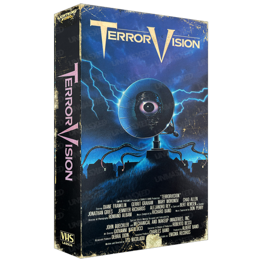 TerrorVision Supersized VHS Wall Art – UNMASKED