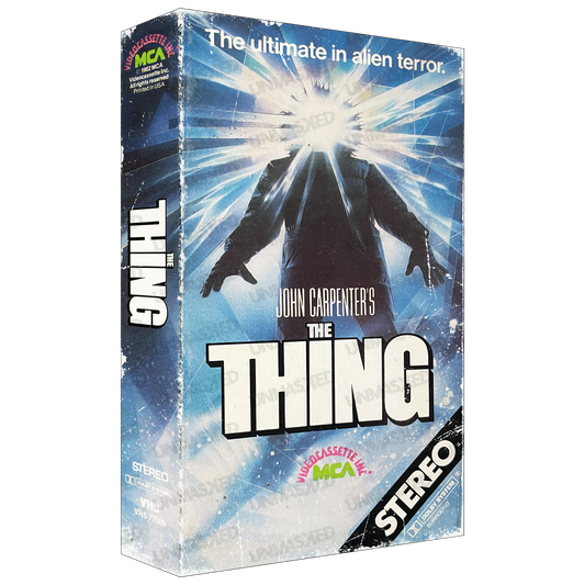 The Thing Supersized VHS Wall Art – UNMASKED